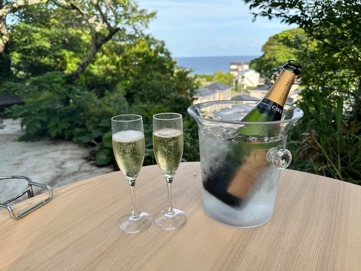 Katsuura Sea House A Hidden Villa With A Sea View - 勝浦市