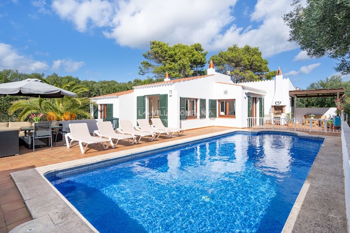 Charming Villa With Pool Near Binibeca Vell - Menorca