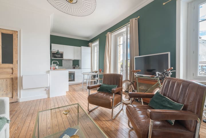 ÉLégant Appartement Place Du Marché, 2 Chambres - Pornichet