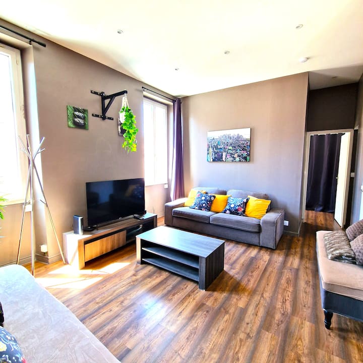 ® Le Central Parc - T2 - Spacieux - Clim - Wifi - Marseille