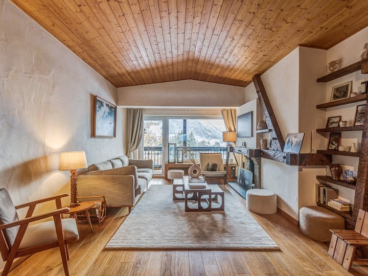 Magnifique Appartement De 90m2  Avec Vue - Megève