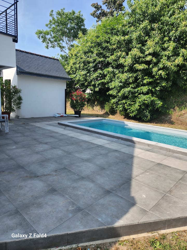 Maison Neuve Avec Piscine - Fouesnant