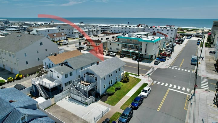 Lifeguard Haven 2: 3br Beach Oasis W/ 2 King Beds - Wildwood, NJ