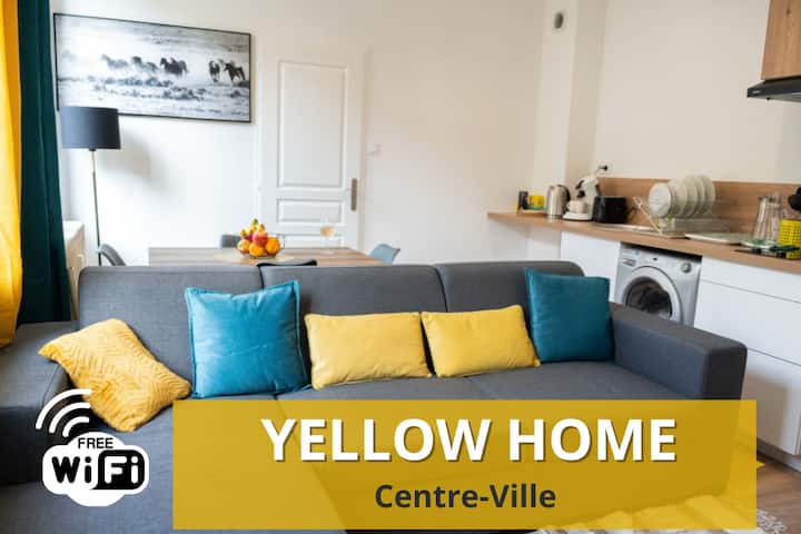 Yellow | T2 Cosy | Hyper Centre - Fougères