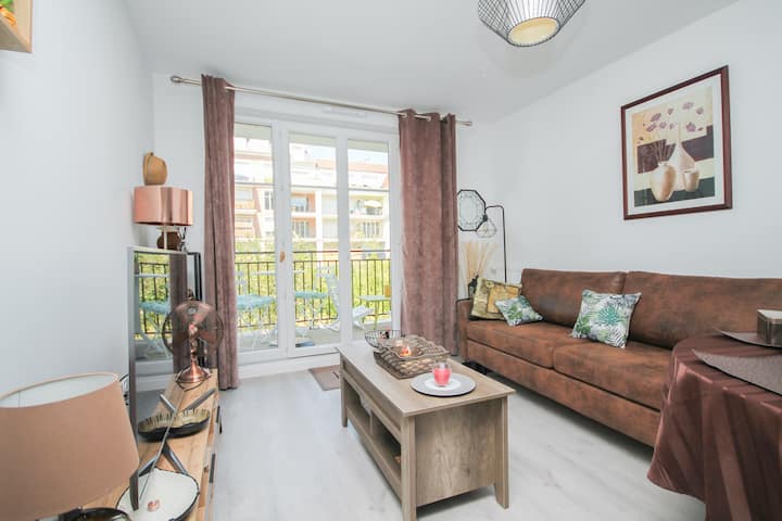 ÉLégance & Confort Avec Balcon Et Parking - Le Blanc-Mesnil