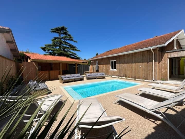 Villa De La Plage 5 Mns Plage Et Commerces - Bassin d'Arcachon