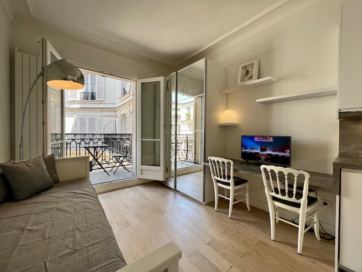 Charmant Studio Opéra Balcon - Parijs