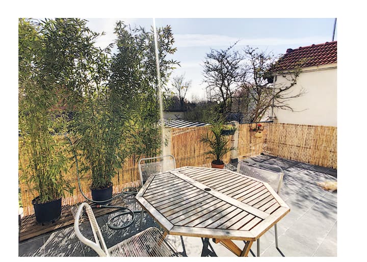 Charmante Maison Avec Jardin - Créteil