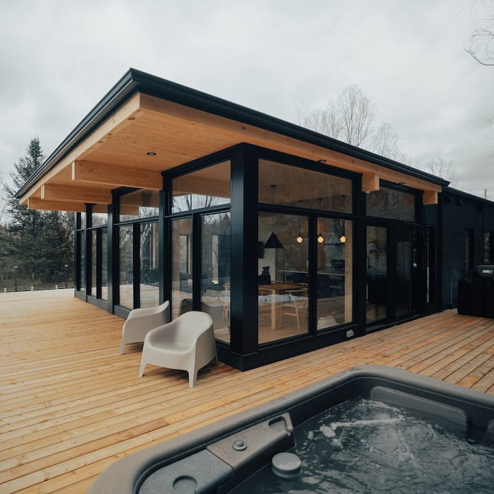 Skÿe Tremblant | Architecture Verre,  Spa &Vue Ski - Quebec