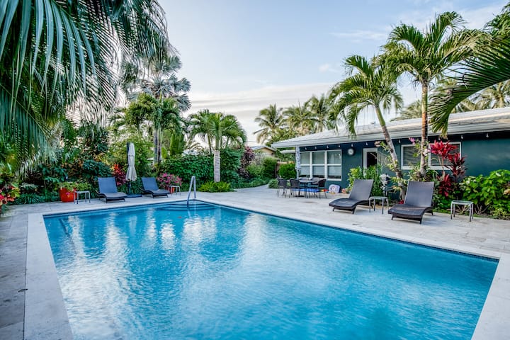 Exotic Oasis: Private Pool Paradise" - Wilton Manors, FL