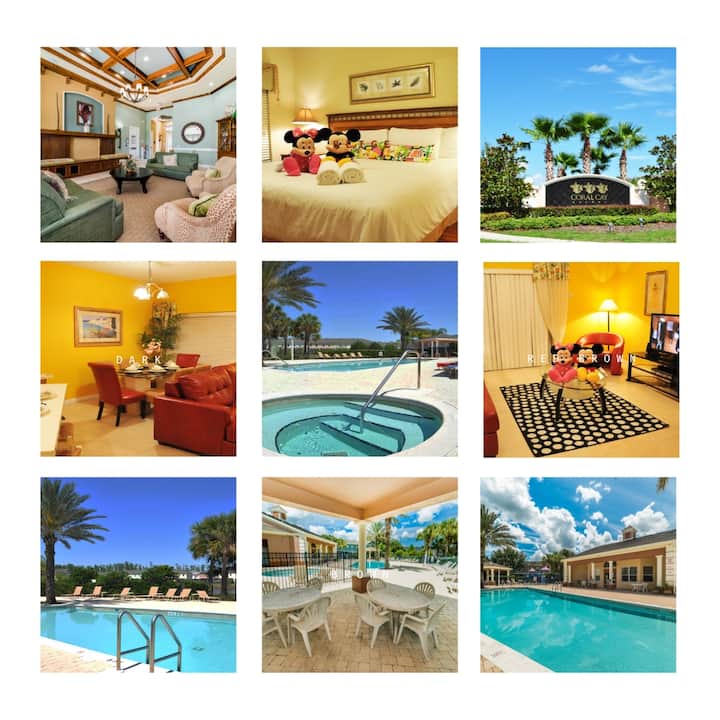 Enchanting Coral Cay| 4br Disney Escape! - Kissimmee, FL