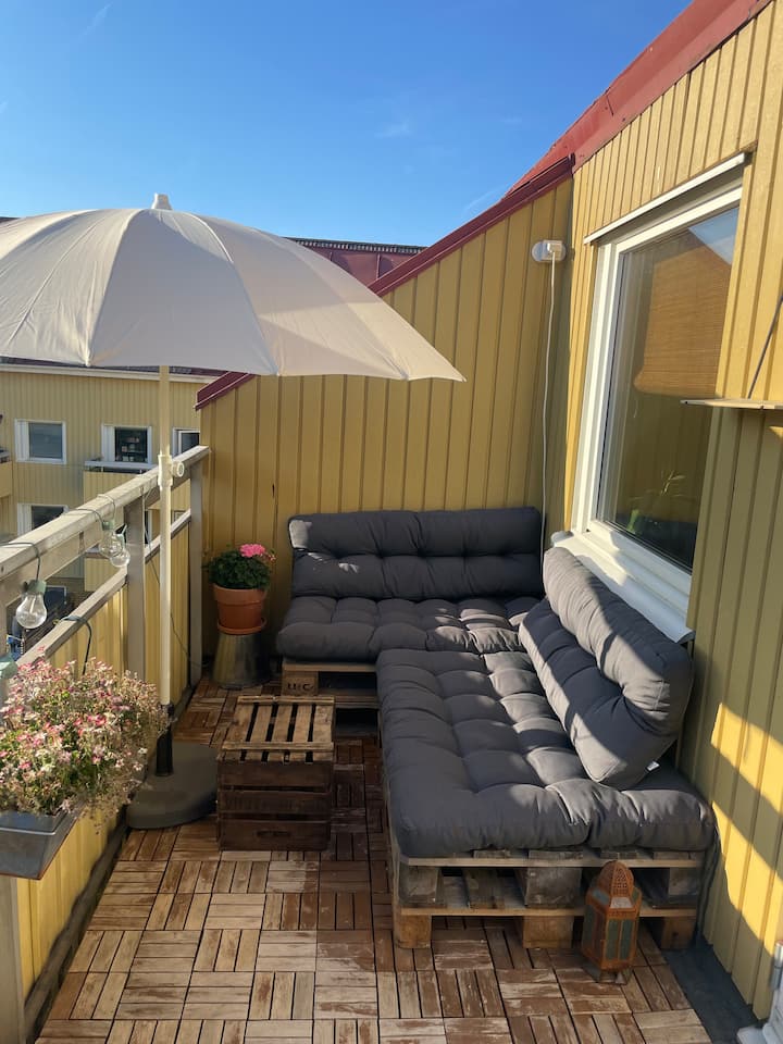 Mysig Lägenhet Med Stor Balkong - Gothenburg