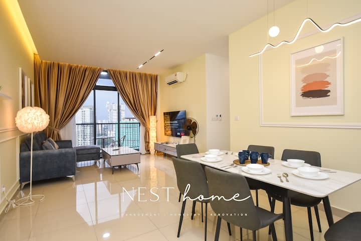 【New!】d'amber Suite @ Twin Tower | 5 Mins To Ciq - Yishun
