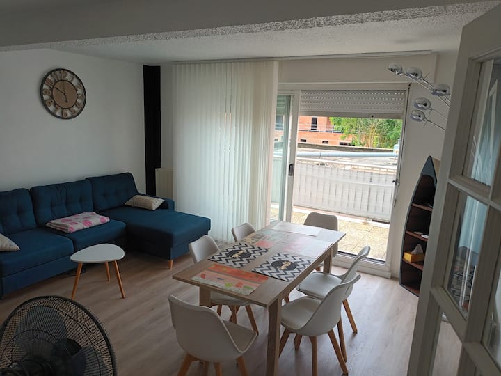 Appartement  4 Pers  Avec Terrasse  Centre Ville - Hardelot-Plage
