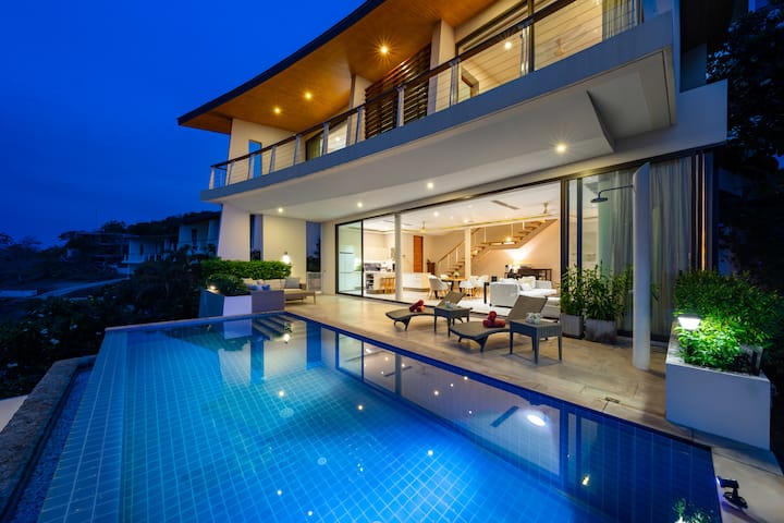Villa Ocala 4/br Panoramic Seaview W. Private Pool - Koh Samui