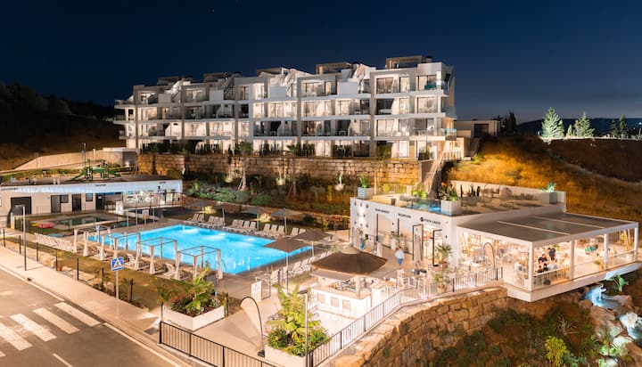 4p Appartement Zeezicht En Bomen/bergen - La Cala de Mijas