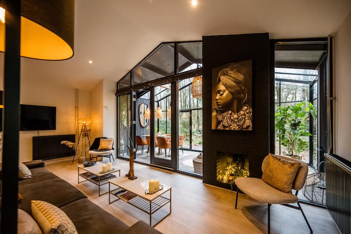 Boutique Bungalow No.3 Met Sauna, Hottub En Boskas - Netherlands