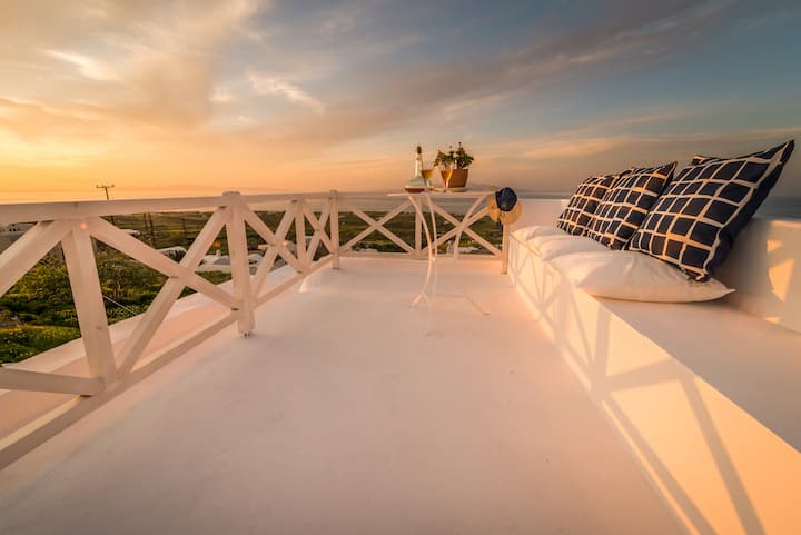 Fava Eco Villa Complex With Private Jetted Tub - Santorini