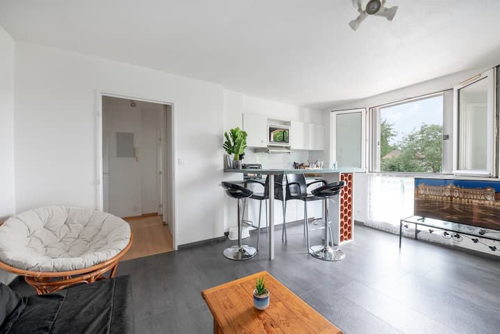 T2 Rangueil - Terrasse + 2 Parkings - 4 Personnes - Ramonville-Saint-Agne