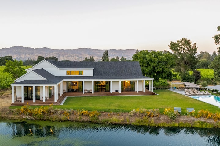 Luxury Napa Vineyard Estate – Long Term Stays - Yountville, CA