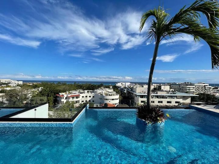 Luxury Studio Near 5thav And Beachwi-fi 250mb 406 - Playa del Carmen