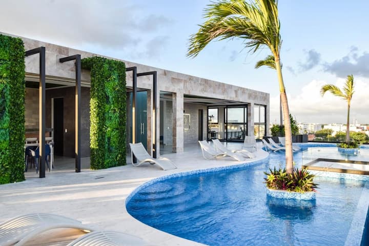 Luxury Studio Near 5th Av. And Beach #306 Wifi - Playa del Carmen