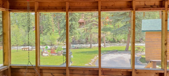 Incredible River View Cabin - Shemara - Estes Park, CO