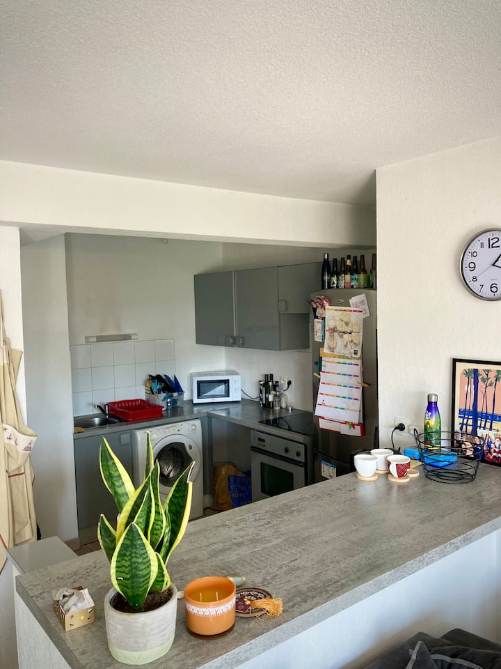 Chambre Cosy Avec Terrasse - Parc de La Coccinelle