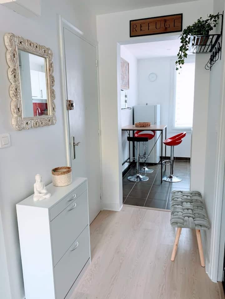 Le Refuge - T2 Cosy Et Bien Agencé - Larmor-Plage