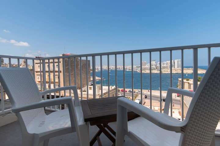 Harbor Gem-two Bedroom Apartment Sea View - Valletta