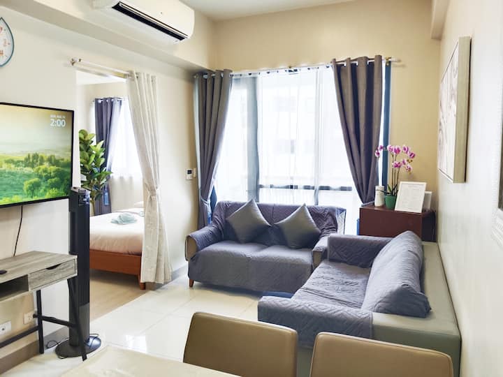 1br Pool With Balcony, Washer & Dyer, No Guest Fee - Lapu-Lapu City