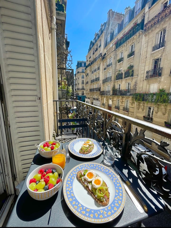 Sublime Appart Rénové 2/4pers - Cœur De Montmartre - Paris