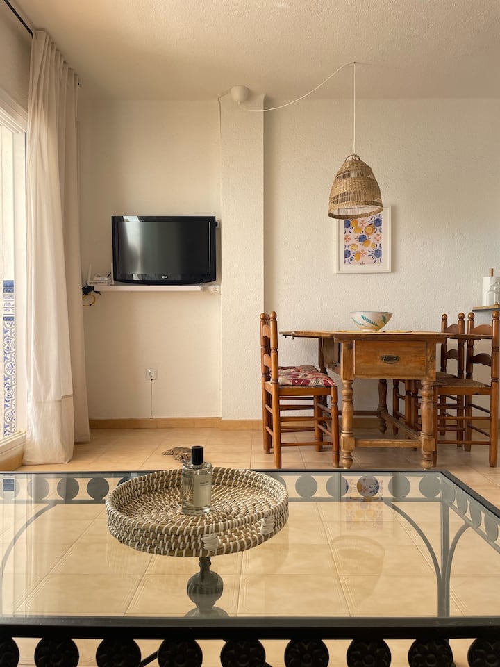 Atico En 1ª Linea Con Piscina Y Fibra - Mojácar