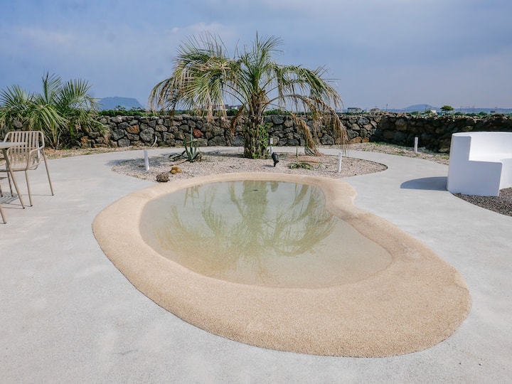 환상적인 야외공간, 프라이빗 독채 숙소 -Hotel Hollain- Plan C - 구좌읍