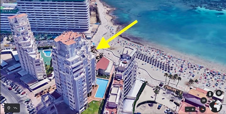 Cute Two Bedroom With Beach View - Calpe