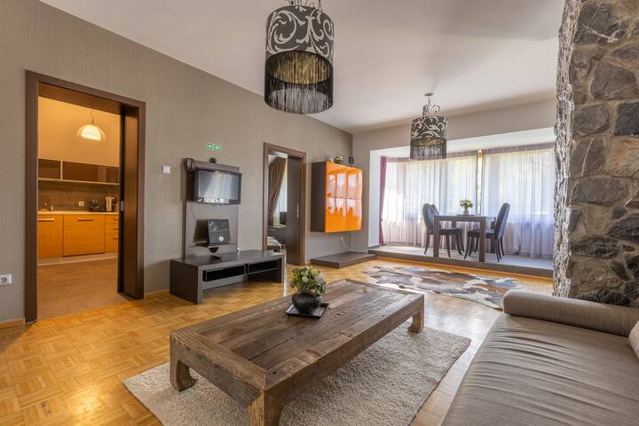 Suite 3 - 2 Bedrooms Apartment With Lounge Area - Predeal