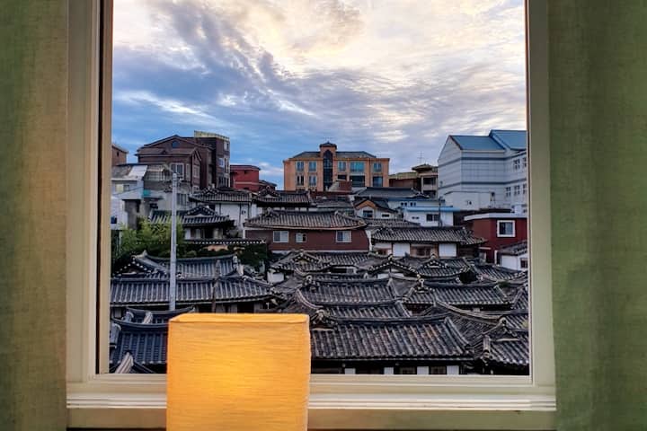A House Capturing Hanok Village At The Window #1 - Seoul