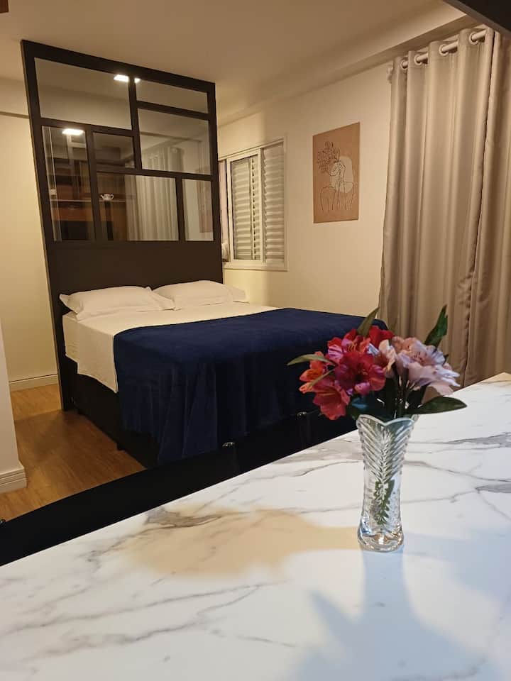 Apartamento/studio Aconchegante - Fácil Acesso! 3º - São José dos Campos