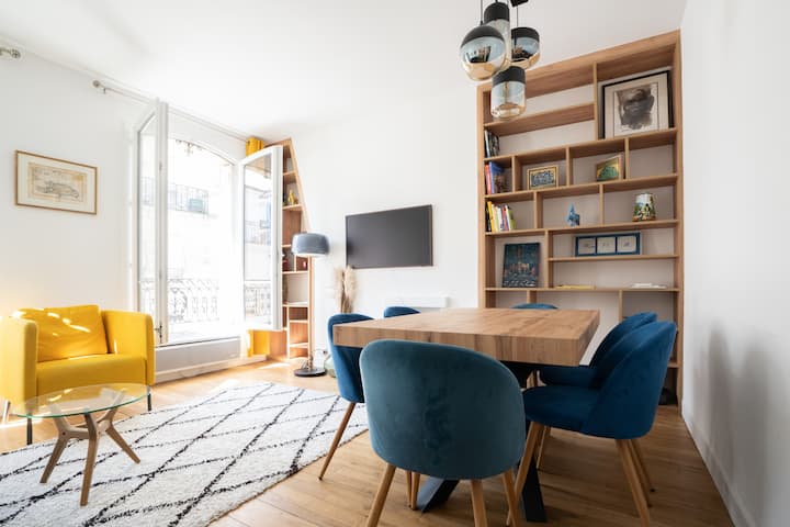 *Appartement (T3) Chic Et Cosy Du 14ème* Pour 4p - Gare Saint-Lazare - Paris