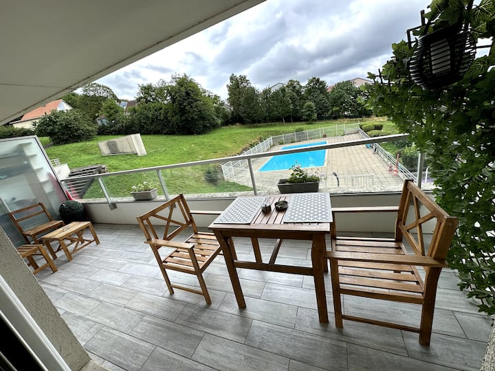 Appartement  Cosy Avec Balcon - Besançon