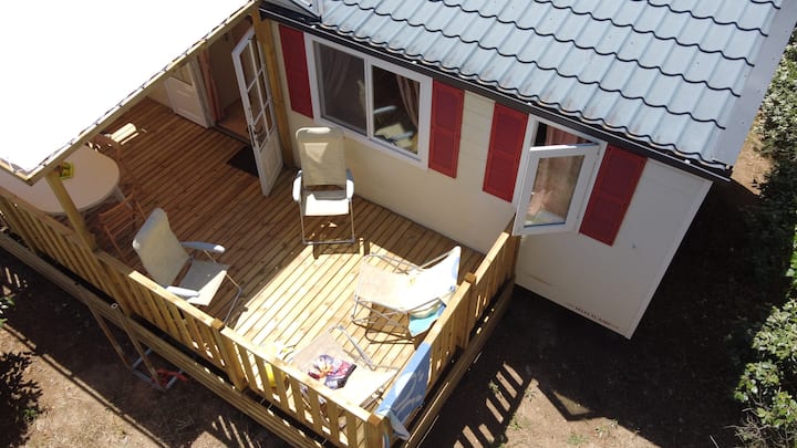Au 120 !
Grand Mobilhome Clim Piscine - La Franqui