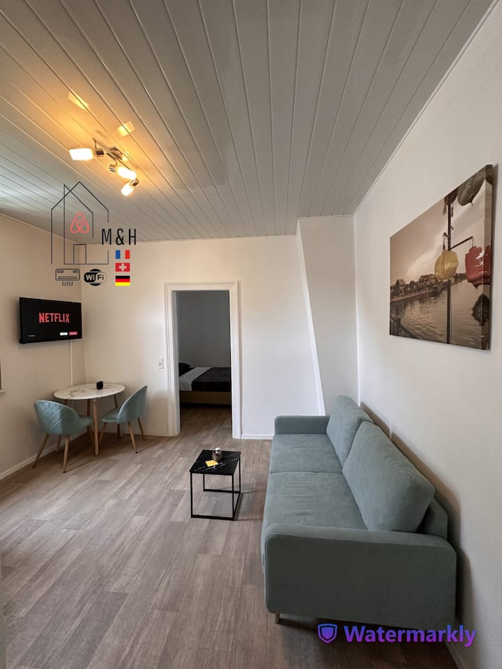 T2 Saint-louis|basel|airport|climatisé1️⃣ - Bâle