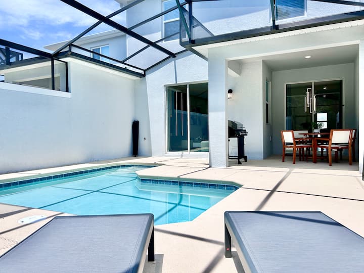 Getaway W/ Pvt Pool + Ps5 Fun | Disney 10 Min - Kissimmee, FL