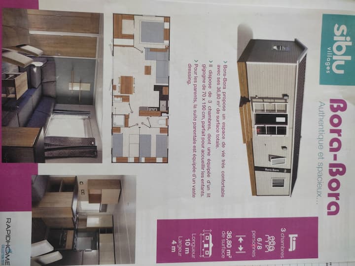Location De Mobilhome - Lit-et-Mixe