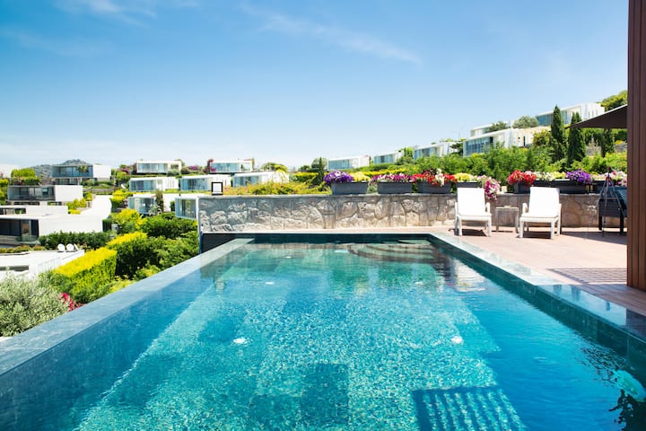 Villa With Pool For 10 People In Bodrum Yalikavak - Yalıkavak