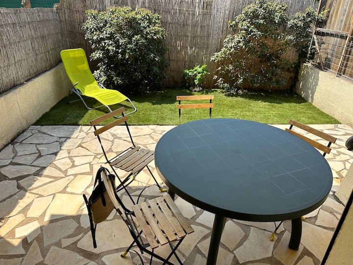 T2 Grau D’agde Rdc Climatisé Jardin - Agde