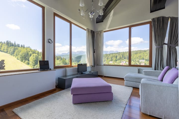 Suite 5 - 4 Bedrooms Apartment With Mountain View - Predeal