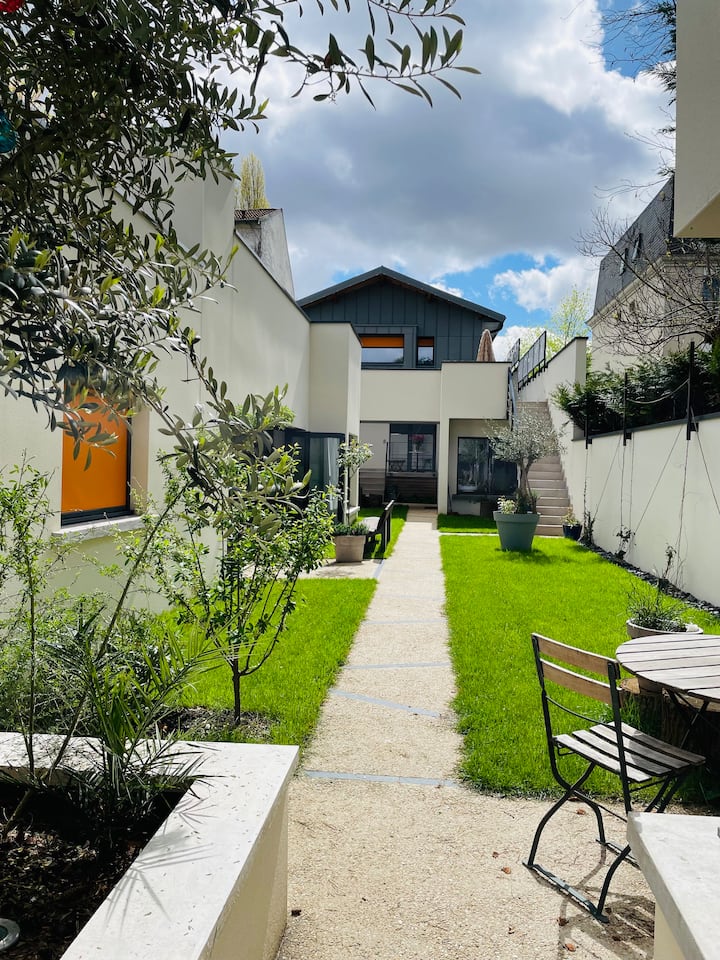 Villa Victorine : 5 Appartements 12 Couchages - Villiers-sur-Marne