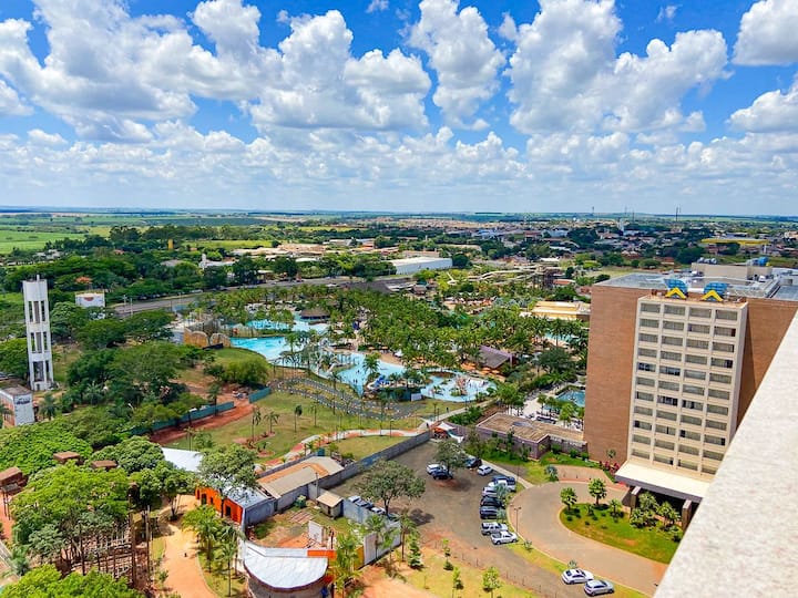 1 Quarto - Hot Beach Suites - Olímpia