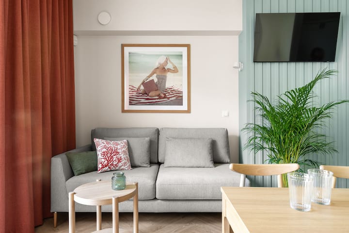 Baltic Wave 5 Apartment With Balcony - Sopot